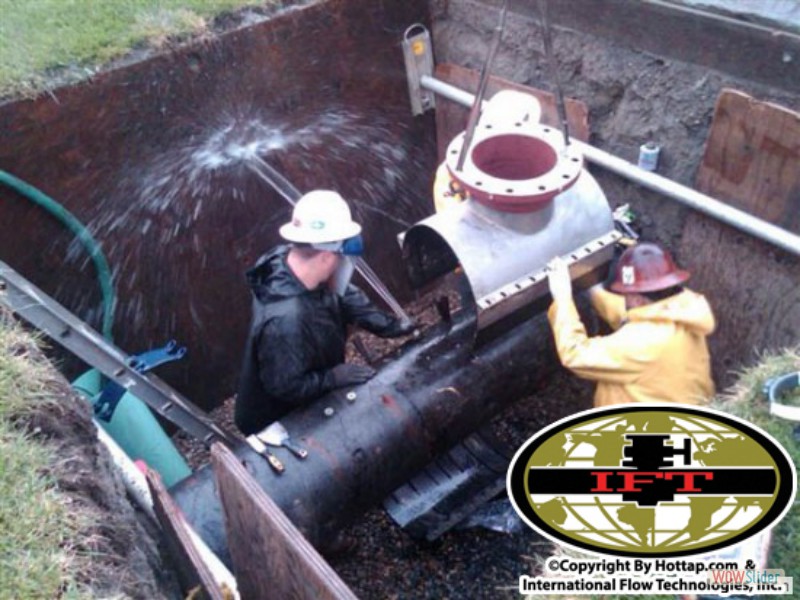 Line Stop Stopple Services 1/2 - 80inch Linestops on All Pipe Types