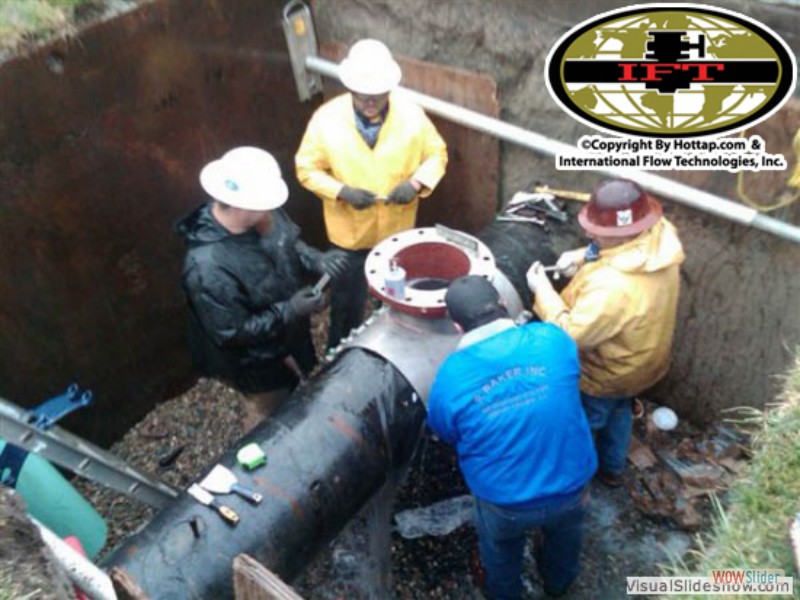 Line Stop Stopple Services 1/2 - 80inch Linestops on All Pipe Types