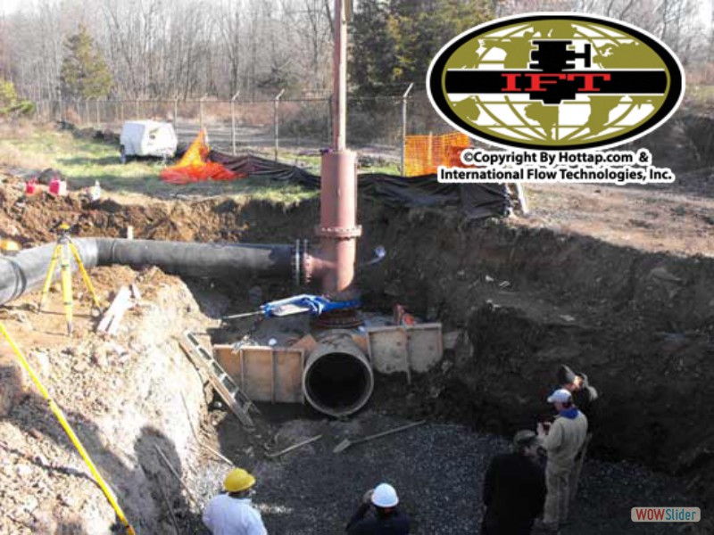 Line Stop Stopple Services 1/2 - 80inch Linestops on All Pipe Types