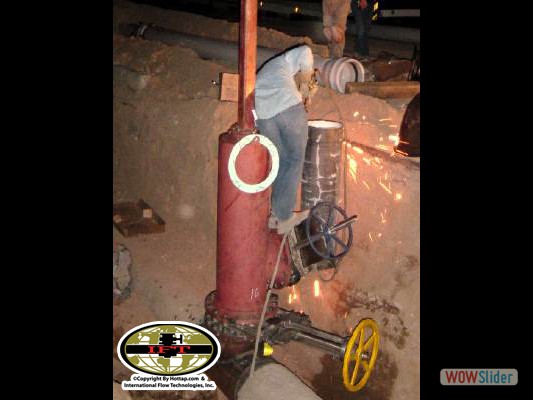 Line Stop Stopple Services 1/2 - 80inch Linestops on All Pipe Types