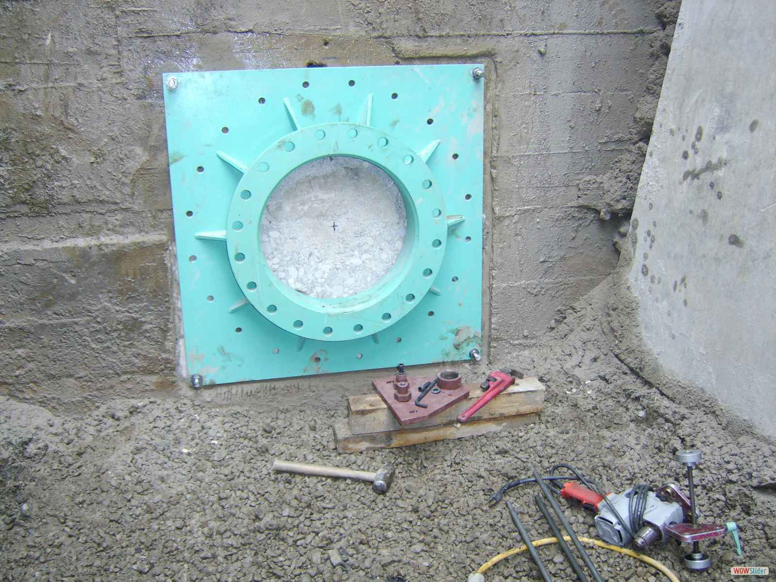 Wall Tapping Services through 120inches up to 300lb classes