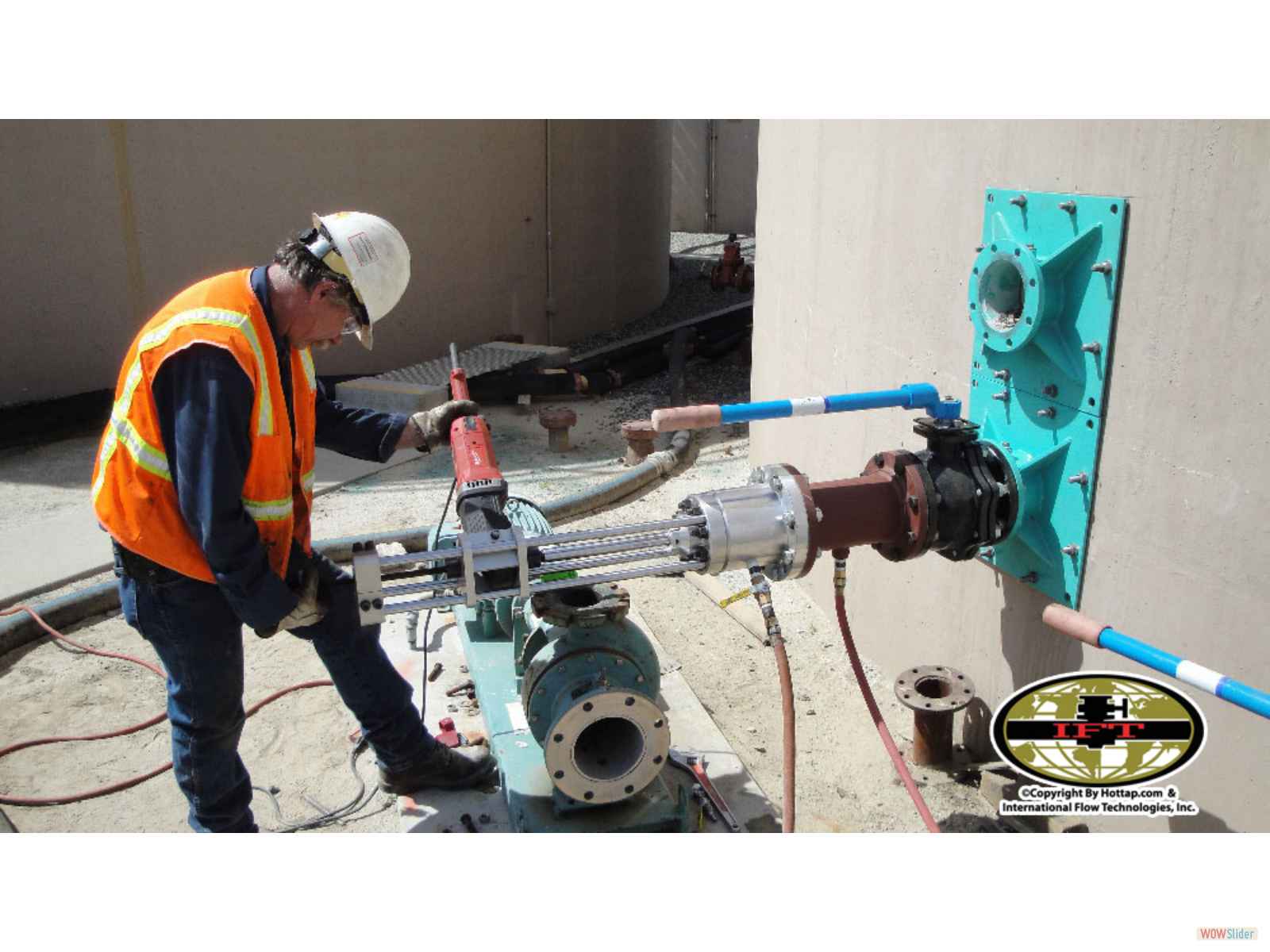 Wall Tapping Services through 120inches up to 300lb classes